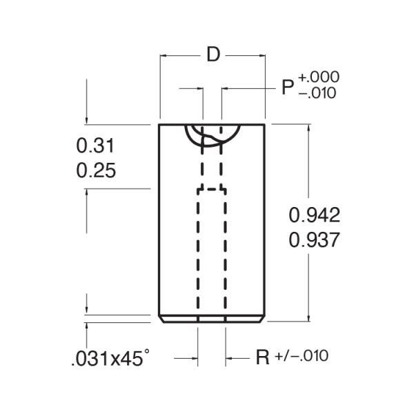 Die Button - Type A | Tipco Inc.